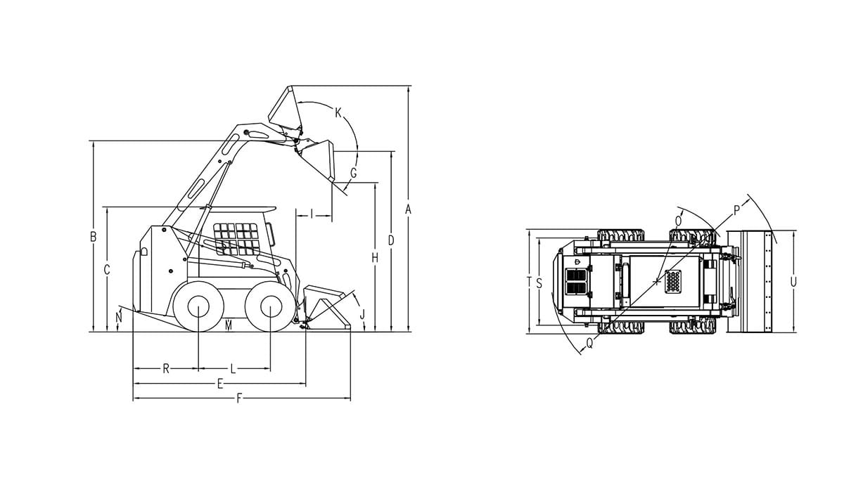 Heavy-Duty Wheel Skid Steer Loaders for Mining & Farms | BOKK Machinery
